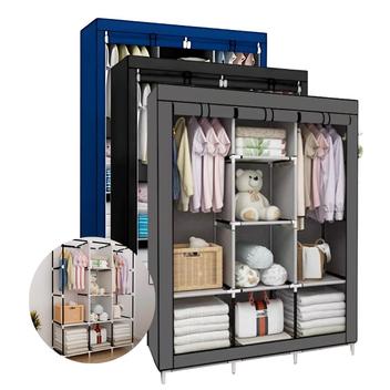 Guarda Roupa Dobrável Organizador Cabideiro Guarda Roupa Portatil ...