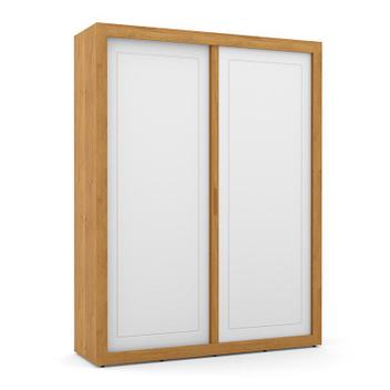 Guarda Roupa Infantil Tutto New 2 Portas de Correr Freijó/Branco Soft ...