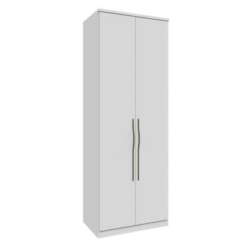 Guarda Roupa Modulado 2 Portas 3 Gavetas 84,1 cm 100% MDF Setiba Rimo ...