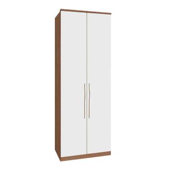Guarda Roupa Modulo 2 Portas e 3 Gavetas 234cm Setiba Plus Freijo ...