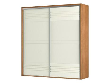 Guarda Roupa TW602 Freijó Off White Brilho - Dallacosta - Dala Costa ...