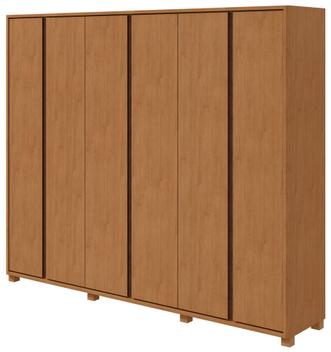 Guarda-Roupas Casal Leder 6 Portas com Pés sem Espelho - Lopas - Móveis ...