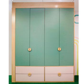 Guarda Roupas com Nicho do Lado Direito Tamanho P Linha Arcos - Quater ...