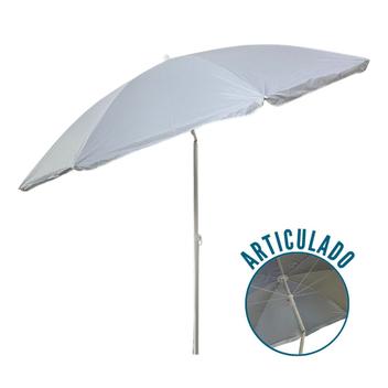 Guarda Sol Articulado Grande P/ Piscina e Praia 2,40 Metros - Importway ...