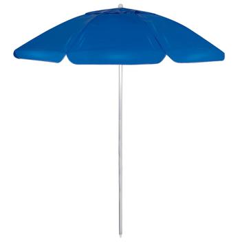 Guarda Sol Grande Para Praia E Piscina Estampa Azul 2 Metros Revestido ...