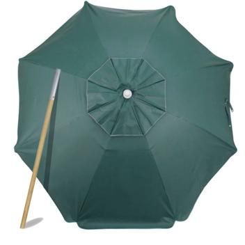 Guarda Sol Grande Reforçado Praia Pesca 2mt Haste Em Madeira - Bel ...