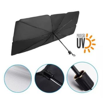 Guarda Sol Parabrisa Carro Proteção Solar Guarda Chuva Uv+ - Quebra Sol ...