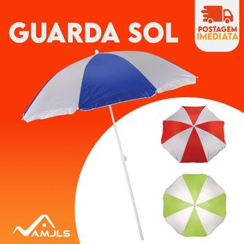 Guarda Sol Praia Gigante 1,80m Piscina E Pesca Proteção UV Mor - Guarda ...