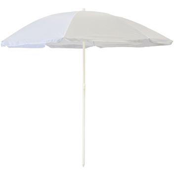 Guarda Sol Praia Grande 2,40 metros Piscina Pesca Camping Verão Branco ...