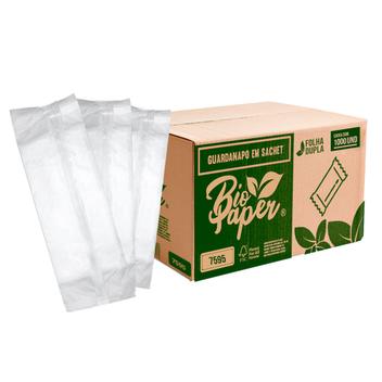 Guardanapo Folha Dupla 40cm x 40cm Sachê 1000 Folhas - Bio Paper ...