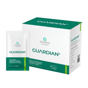 Guardian Vitaminas + Minerais E Fibras Sabor Limão 30 Sachês De 8,5g ...
