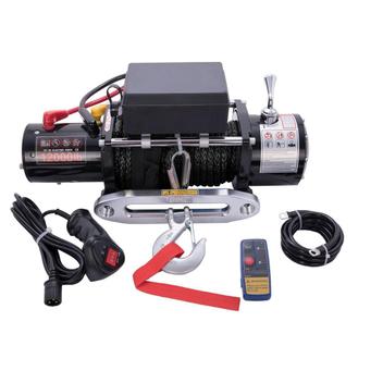 Guincho Elétrico 12V 12.000 Lb Com Controle E Kevlar Jeep - Guincho ...