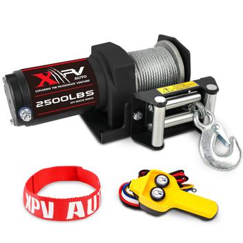 Guincho Elétrico XPV AUTO 2500lbs 12V à Prova D'Água com Controle ...
