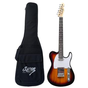 Guitarra Telecaster Seven Stc-307 Sb Plus C/ Bag - Seven Guitars ...