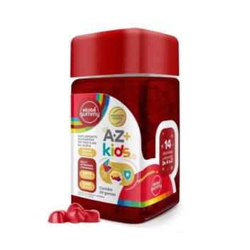 Gummy AZ+ Multivitamínico Kids Sabor Cereja Sem Açúcar 30 Gomas - Ekobé ...