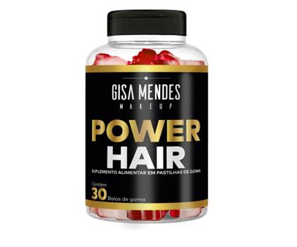 Gummy power hair - GISA MENDES - Nutricosméticos - Magazine Luiza