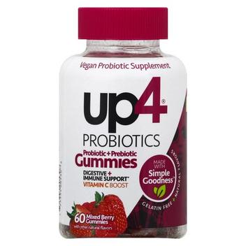 Gummy Probiótico Infantil UP4 - 60 Unidades - Sabor Frutas Vermelhas ...