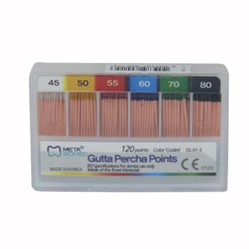Guta Percha 2 Série 45-80 120 UN - Injecta - Injecta - Guta Percha ...
