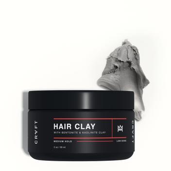 Hair Clay Hair Craft Co. Acabamento fosco CRVFT de fixação média de 60 ...