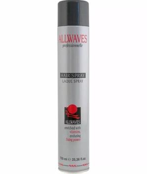 Hair Spray Extra Forte Allwaves Laque 750ml - Modelador e Fixador de ...