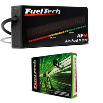 Hallmeter FuelTech Digital Air Fuel Meter Medidor de Mistura de Ar e ...