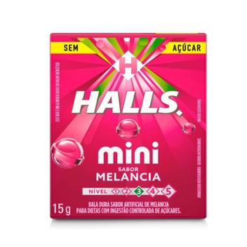 Halls Mini De Melancia 15G Caixa Com 18 Unidades - Balas - Magazine Luiza