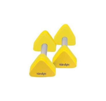 Halter Piramide Hidrolight 1 A 2 Kg - Amarelo - Halteres - Magazine Luiza