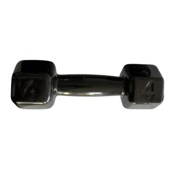 Halter Sextavado Emborrachado 4kgs Musculação Academia Em Casa - 1 Fit ...