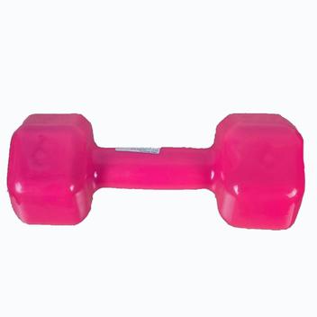 Halter Sextavado Emborrachado de Peso Academia 6Kg Rosa - 1 Fit ...