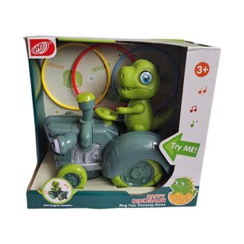 Happy Dinossauro Trator LED e Música - Toyking - Bonecos - Magazine Luiza