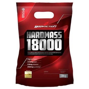 Hard Mass 18000 - 3000g Sabor Chocolate - BodyAction - Hipercalórico ...
