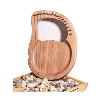 Harpa De Lira De Mogno 16 Cordas Com Chave De Afinação Cordas ...