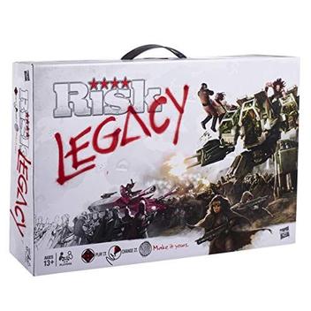 Hasbro Gaming Avalon Hill Risk Legacy Strategy Tabletop Game, Immersive Narrative Game ...