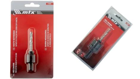 Haste Sextavada Para Serra Copo Bimetal Acima De 30mm MTX Matrix ...