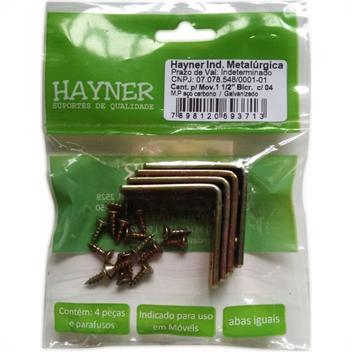 Hayner Cantoneira P/Moveis Bic,1.1/2 C/4 Hayn - Cantoneira - Magazine Luiza