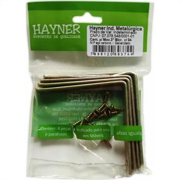 Hayner Cantoneira P/Moveis Bic,3 C/4 Hayn - Suportes para Banheiro ...