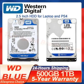 HD Interno WD Blue 500GB/1TB - Western Digital - Para Notebook e PS4 Slim - HD Interno ...