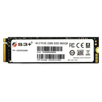 Hd Ssd S3+ 960gb Nvme M.2 200mb/s - S3ssdd960 - HD SSD - Magazine Luiza