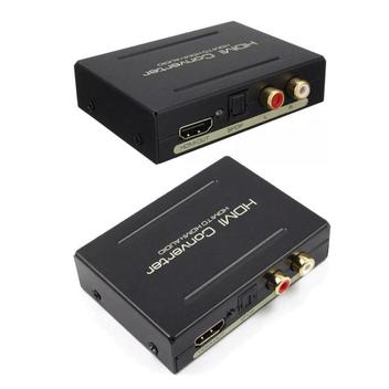 Hdmi Hdmi Audio Splitter Spdif Óptica + Rca L/R E Extrator - Shipeng ...