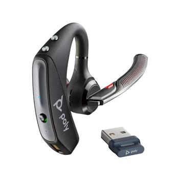 Headset Bluetooth Voyager 5200 USB Bluetooth BT70 7K2F3AA Poly ...