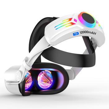Headset BROKELIT com Bateria de 12000mAh para Oculus Quest 2 - Acessórios GoPro - Magazine Luiza