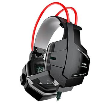 Headset Gamer C3 Tech Sparrow, P2, Preto e Vermelho - PH-G11BK ...
