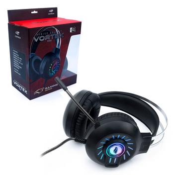 Headset Gamer C3Tech Vortex PH-G340BK, USB 2.0, LED, Drivers 50mm, Preto - Headset - Magazine ...