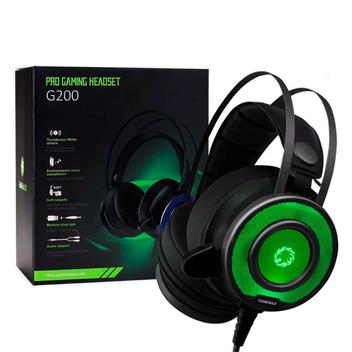 Headset Gamer Gamemax G200 Pro Gaming, P2 + USB + Adaptador P3, RGB ...