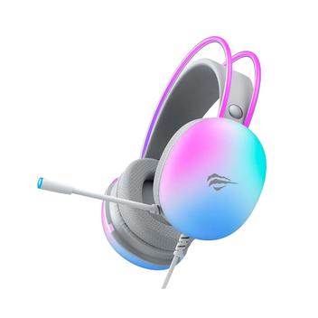 Headset Gamer Havit Gamenote H2037d Full Rgb Branco 2 P2 - Headset ...