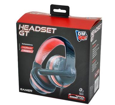 HeadSet Gt Gol -DM - DM Brasil - Headset Gamer - Magazine Luiza