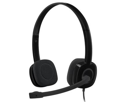 Headset Logitech H151 Estéreo Analógico 981-000587 (Preto) - Headset ...