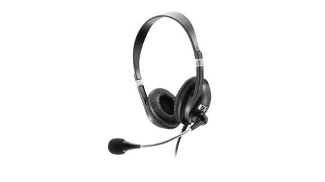 Headset Multilaser Acoustic P2 com Microfone Flexível - Headset com Fio ...