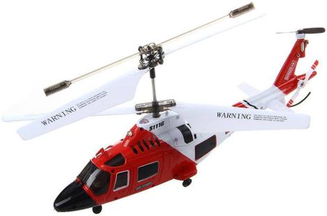 Helicoptero Syma S111G 3 Canais Controle Guardacosteira - Aviões e ...