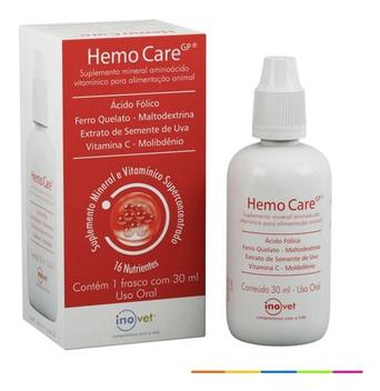 Hemo Care 30ml - Trata Anemia Deficiência Desnutrição Falta Apetite ...